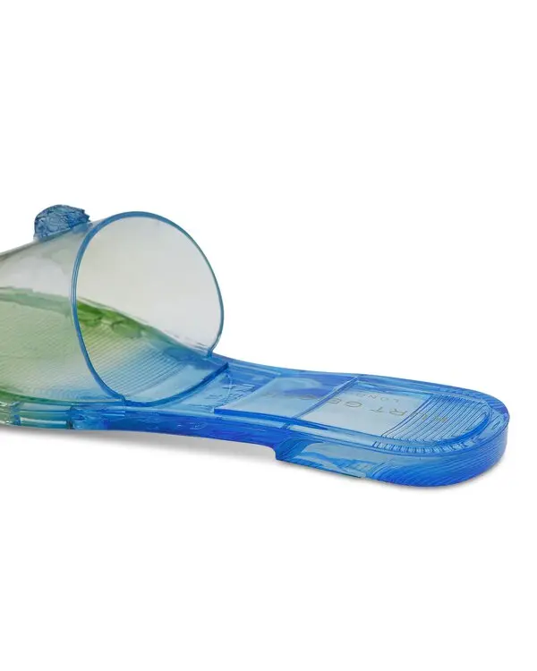 Kurt Geiger Maddison Slides - Open Blue