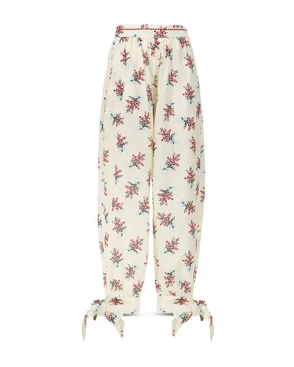 Agua Bendita Silvia Cherish Embroidered Pants - Multi