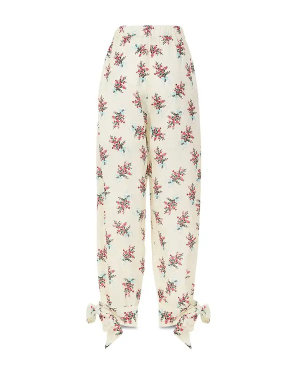 Agua Bendita Silvia Cherish Embroidered Pants - Multi