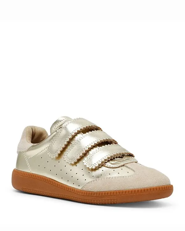 Steve Madden Momentum Sneakers - Gold