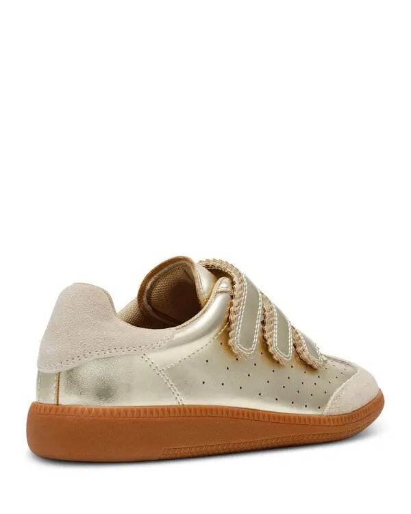 Steve Madden Momentum Sneakers - Gold