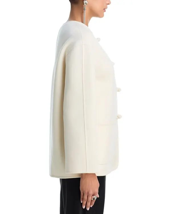 RÓHE Double-faced Wool Pankou Jacket - Off White