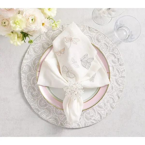 KIM SEYBERT Monarch Garden Napkin