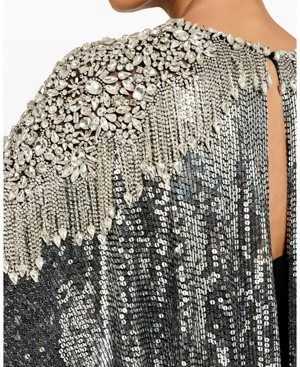 Jenny Packham Cassia Maxi Dress - Liquorice