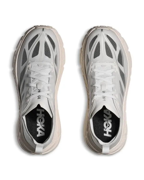 HOKA® Mafate Speed 4 Lite Running Sneakers - Frost/cosmic Grey