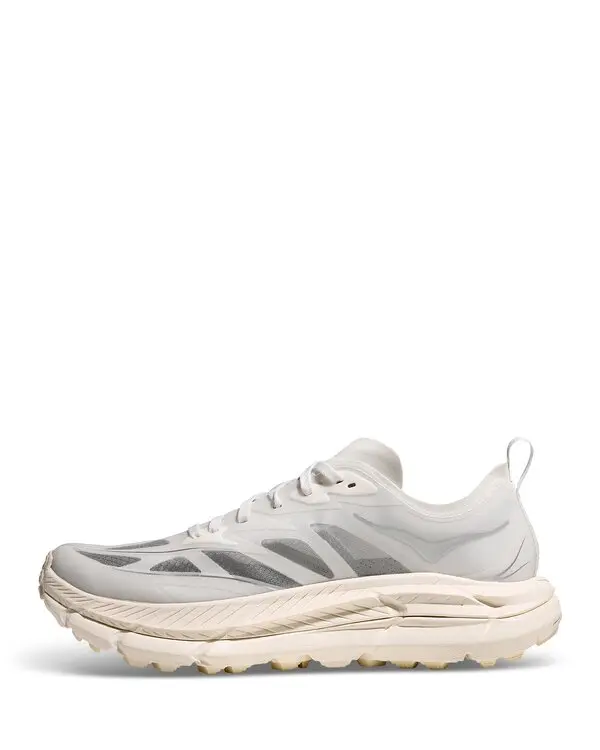 HOKA® Mafate Speed 4 Lite Running Sneakers - Frost/cosmic Grey
