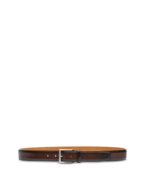 Magnanni Viento Leather Belt - Tabaco