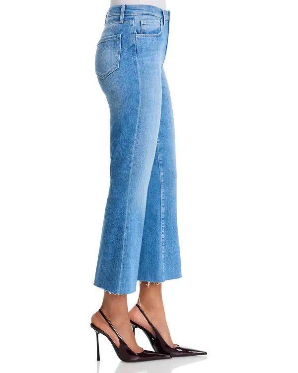 L'Agence Kendra High-rise Crop Flare Jeans - Getty