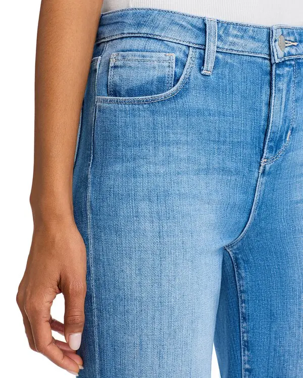 L'Agence Kendra High-rise Crop Flare Jeans - Getty