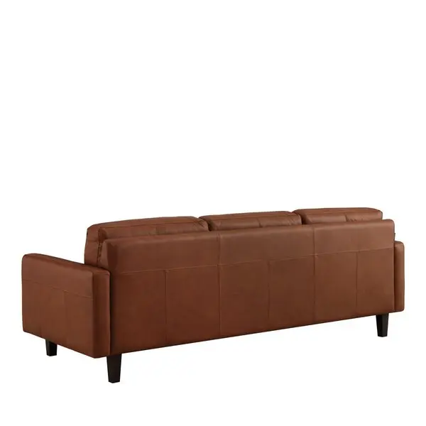 CHATEAU D'AX Maximo Leather Sofa, Cognac