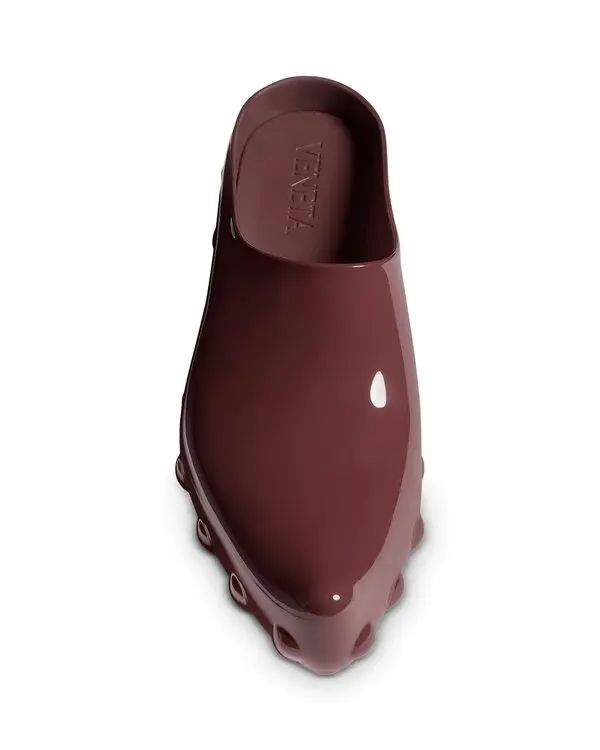 Bottega Veneta Gondola Rubber Clogs - Bordeaux