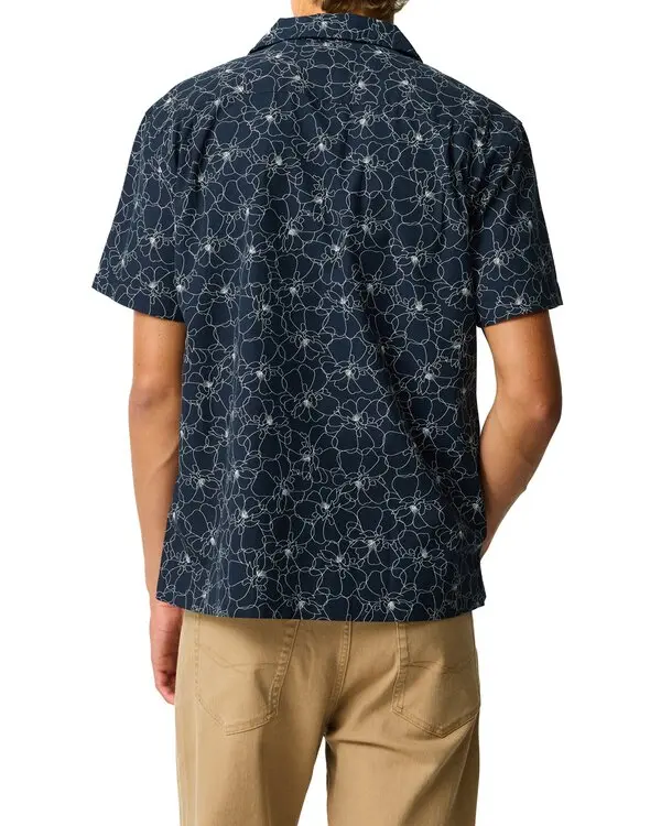 Rodd & Gunn Crater Valley Printed Short Sleeve Shirt