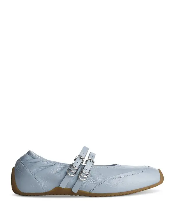 Rag & Bone Emilee Mary Jane Sneakers - Sky Blue