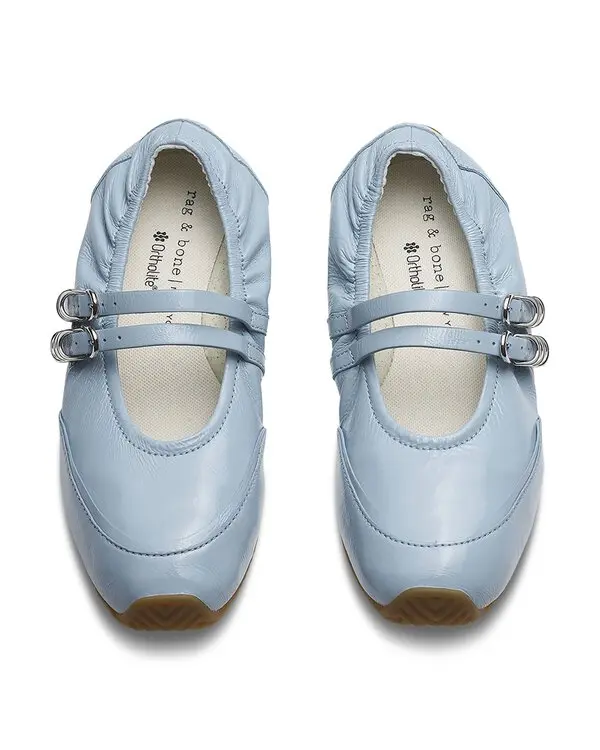 Rag & Bone Emilee Mary Jane Sneakers - Sky Blue