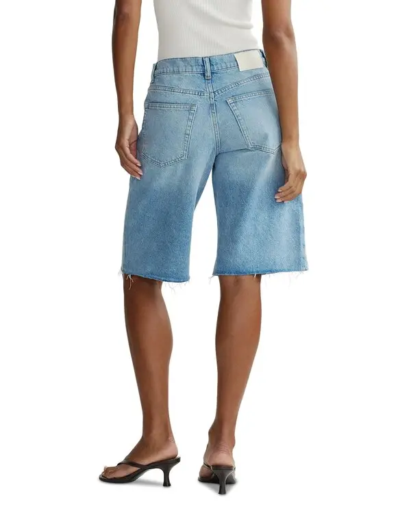 DL1961 Relaxed Fit Denim Bermuda Shorts - Bayside