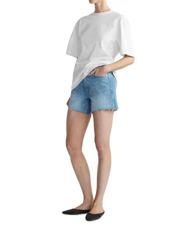 DL1961 Zoie Short High Rise Denim Shorts - Cruise