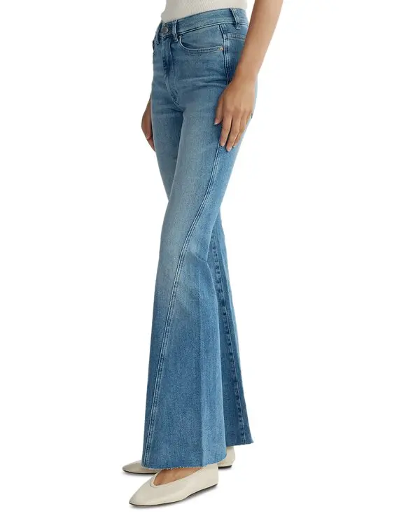 DL1961 Bridget High-rise Bootcut Jeans - Spring Creek