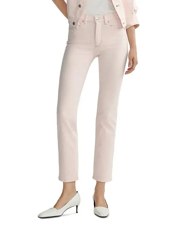 DL1961 Mara Straight Mid-rise Ankle Jeans