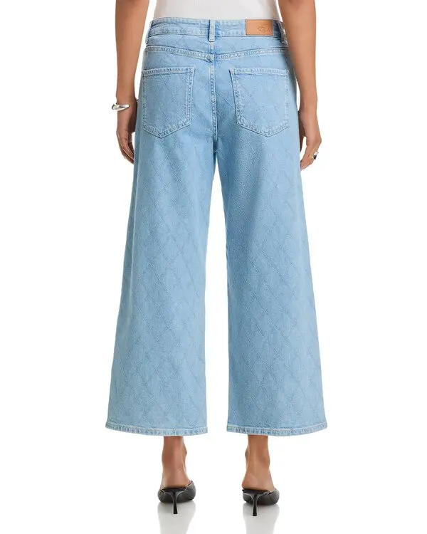 Rails Getty High Rise Quilted Studded Crop Jeans - Quilt Stud