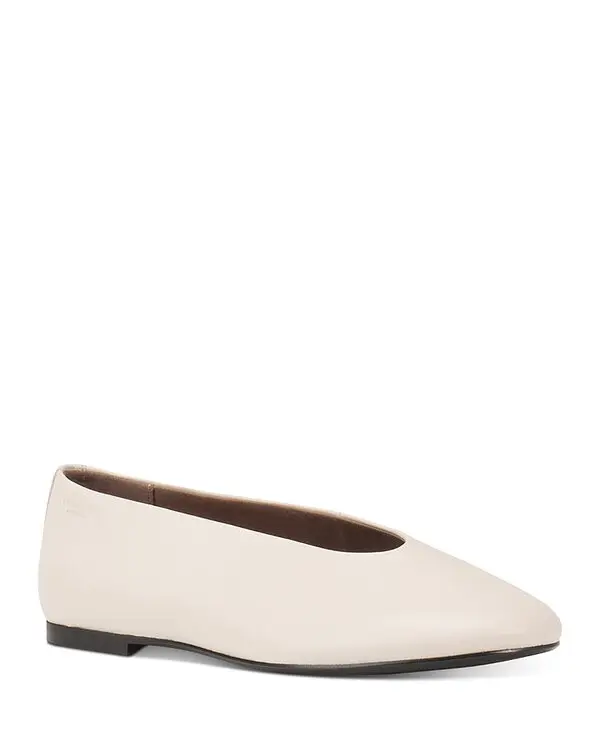 VAGABOND SHOEMAKERS Aleya Leather Ballet Flats - Cream