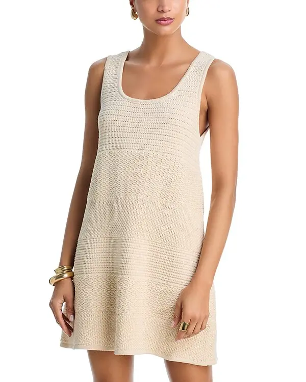 French Connection Mozart Striped Texture Dress