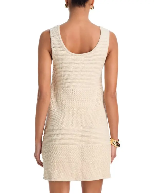 French Connection Mozart Striped Texture Dress