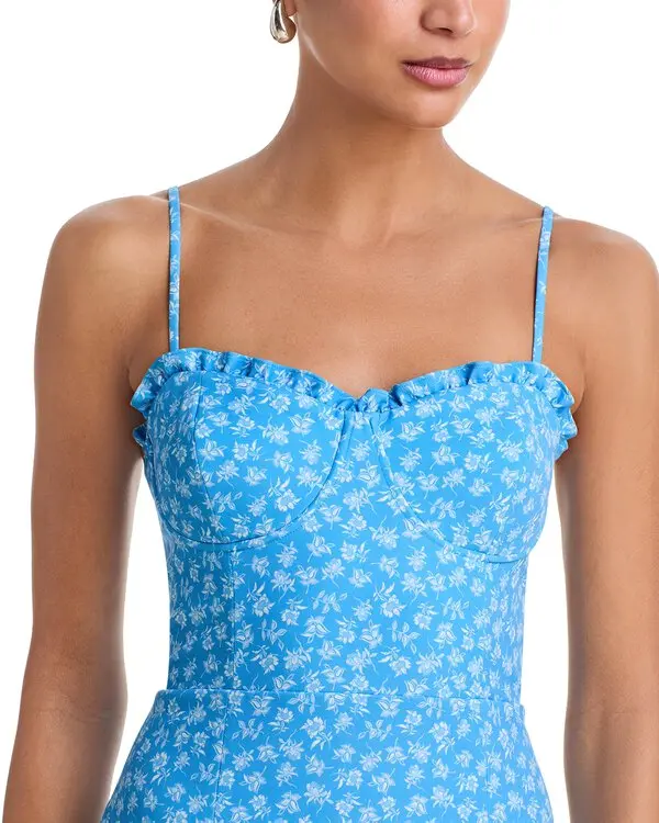 French Connection Stacey Echo Midi Dress