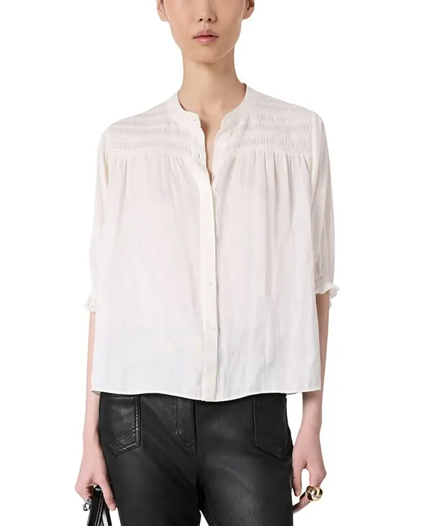 Gerard Darel Catrine Buttoned Shirt - Ecru