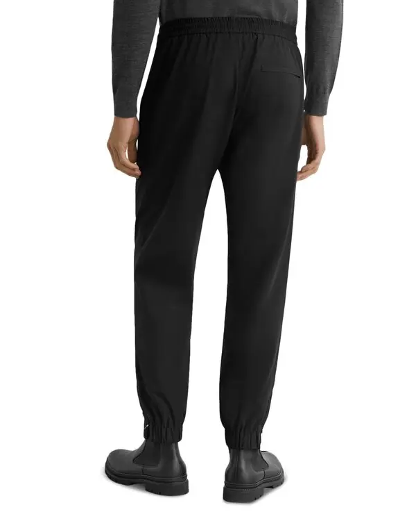 REISS Ascend Cargo Cuffed Trousers - Black