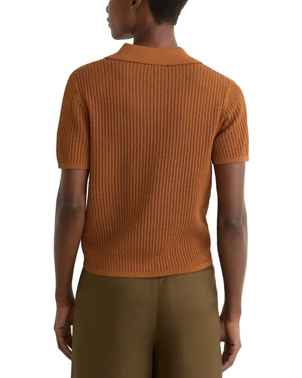 REISS Pippa Polo - Rust Orange