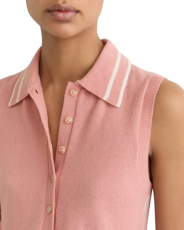 REISS Saskia Polo Top