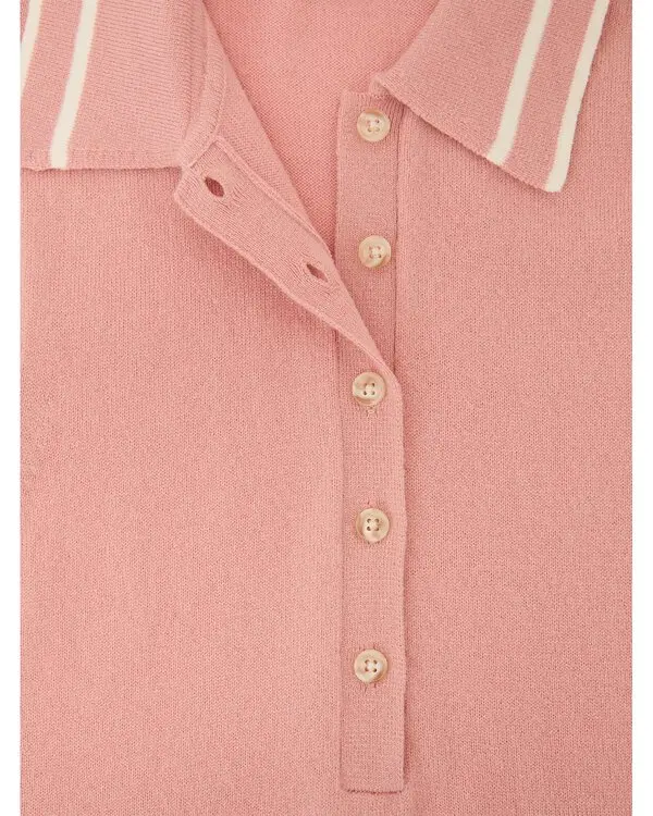 REISS Saskia Polo Top