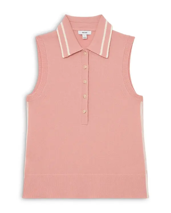REISS Saskia Polo Top