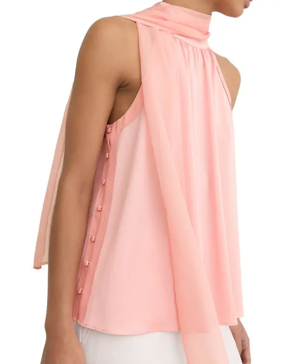 REISS Andrea Top - Pink