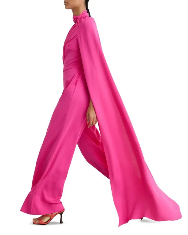 REISS Carrie Draped Asymmetric Jumpsuit