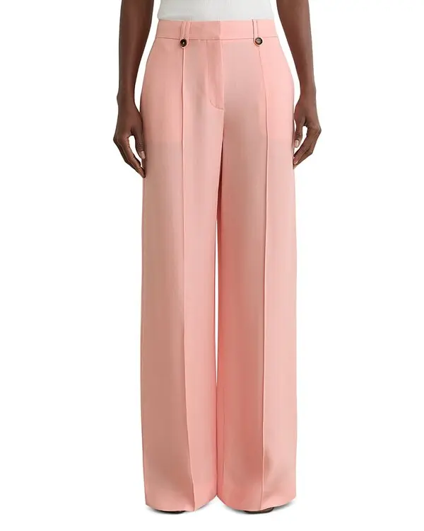 REISS Magda Suit Trousers - Pink