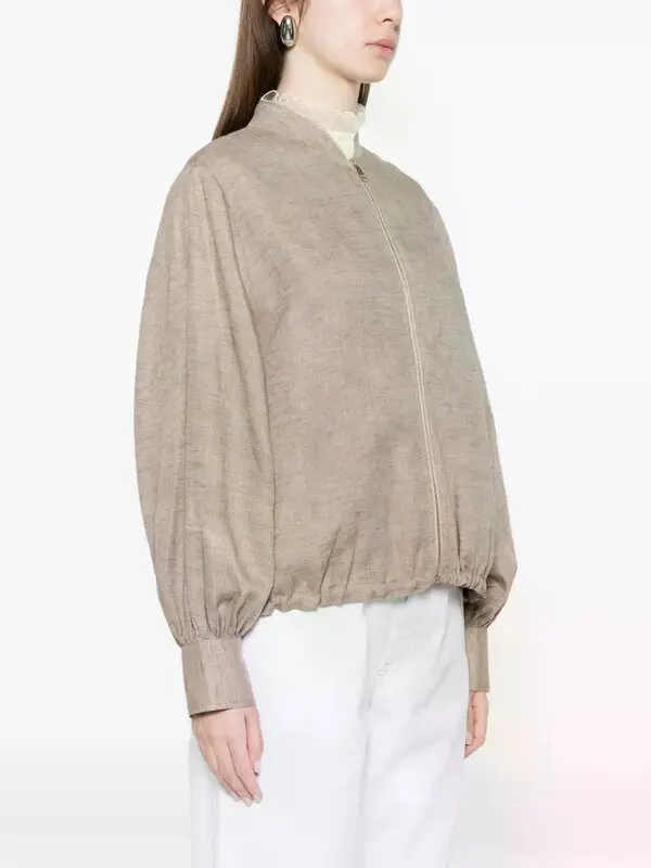 Fabiana Filippi Embellished Bomber Jacket