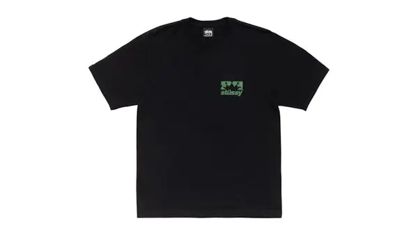StÜssy Box Crown Tee Shirt - Black