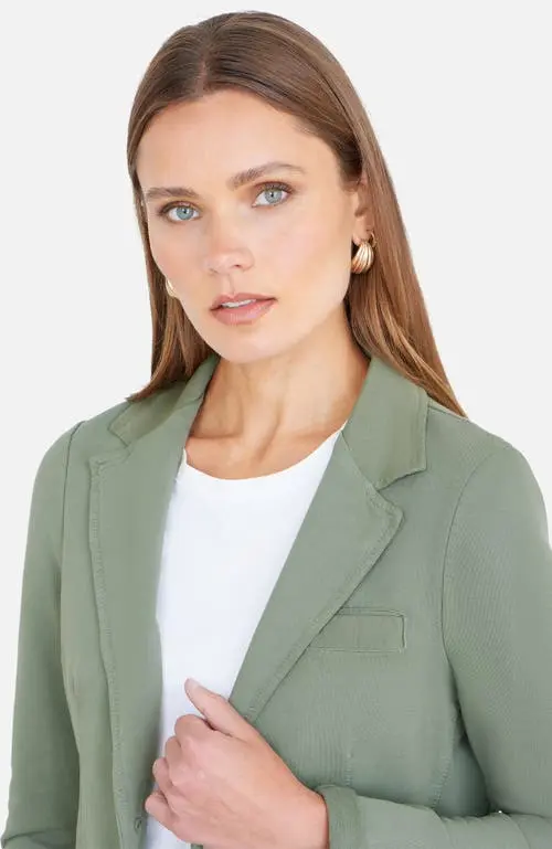 YUMI Stretch Cotton Blazer