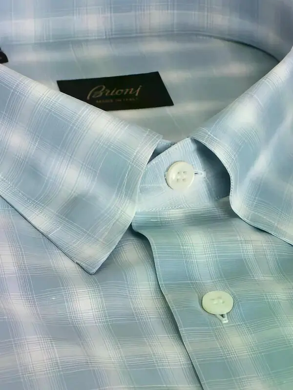 Brioni Checked Shirt