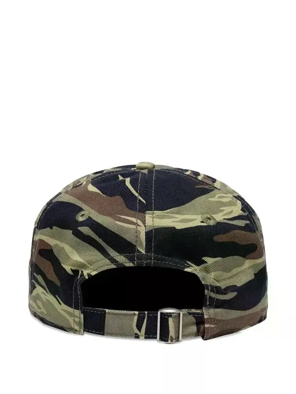 DENIM TEARS Floral Logo Trucker Hat - Green