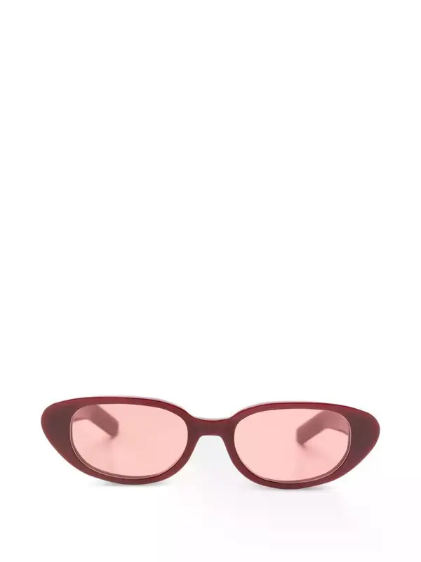 RETROSUPERFUTURE Vega Oval-frame Sunglasses - Red