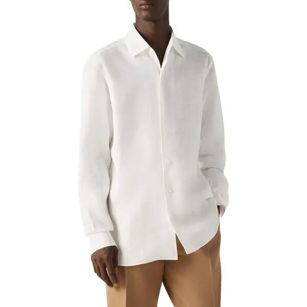 Zegna Oasi Lino Shirt - White