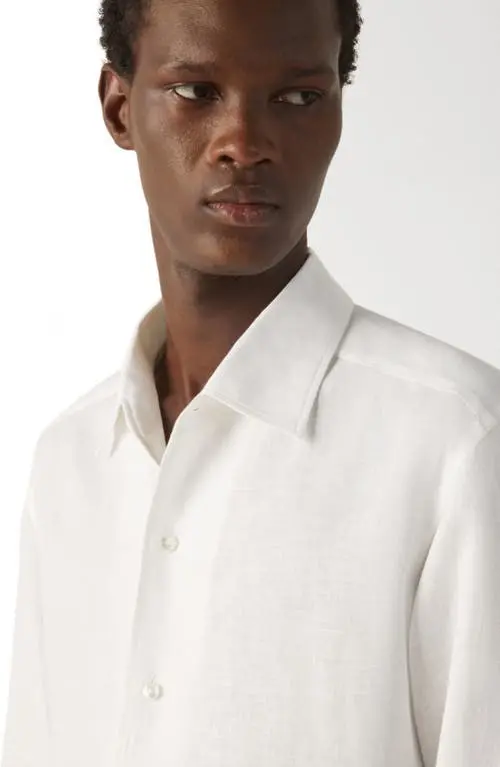 Zegna Oasi Lino Shirt - White