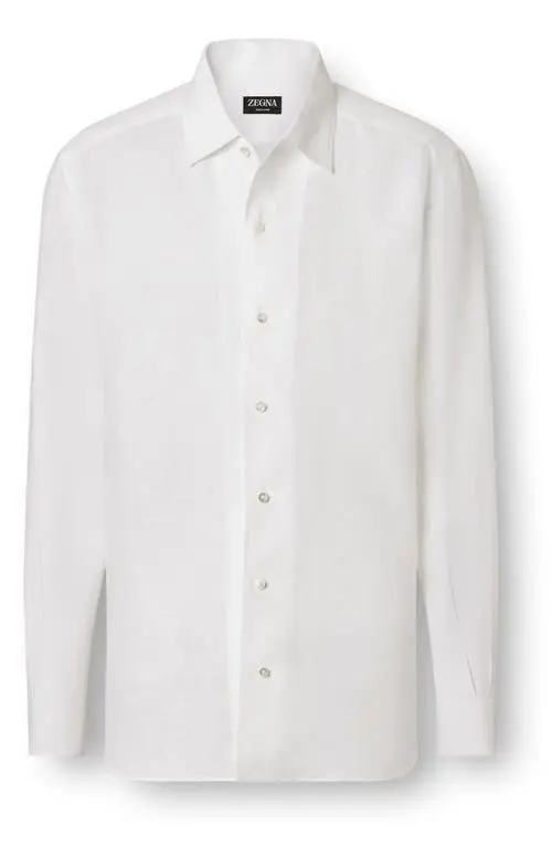 Zegna Oasi Lino Shirt - White