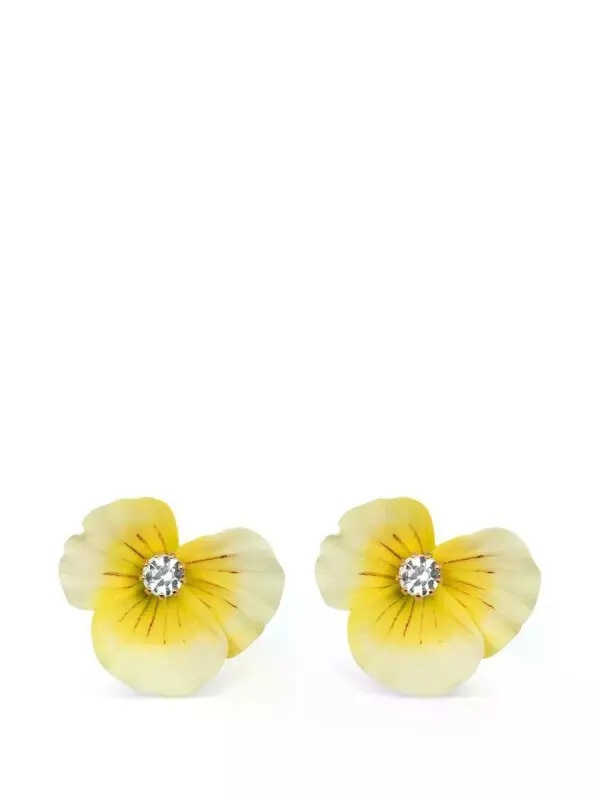 JENNIFER BEHR Aleah Flower Stud Earrings - Gold
