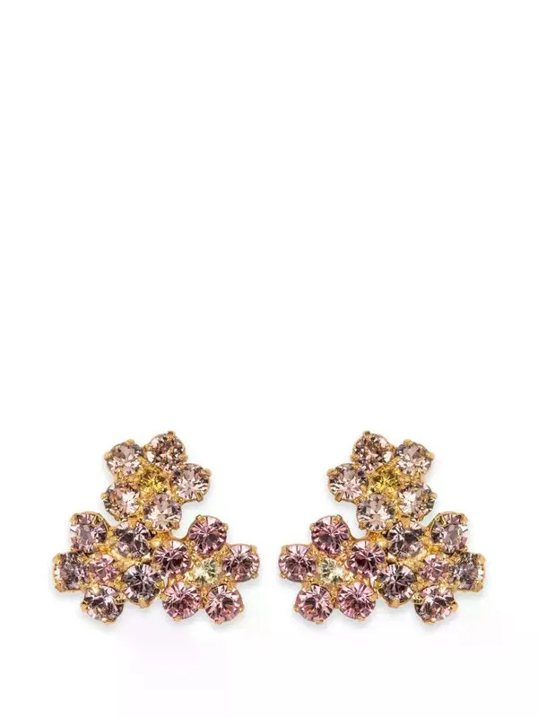 JENNIFER BEHR Violet Stud Earrings - Gold