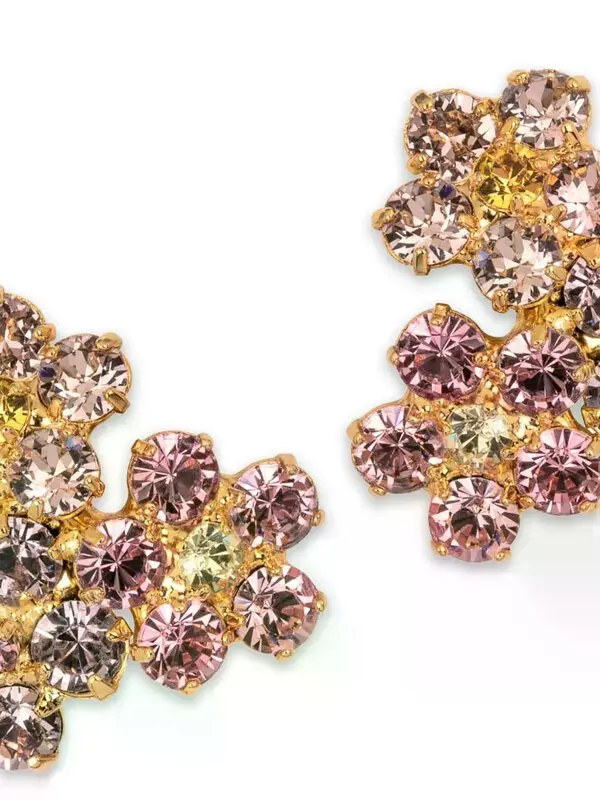JENNIFER BEHR Violet Stud Earrings - Gold