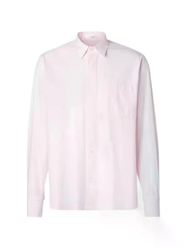 THE ROW Marek Chest-pocket Button-down Cotton Shirt - Pink
