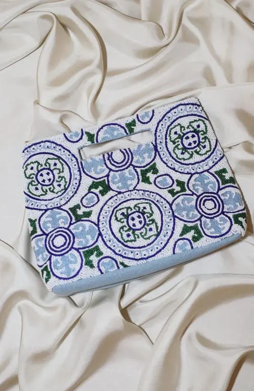 ISLAND TO EAST SIDE Medallion Mosaic Tile Pouch
